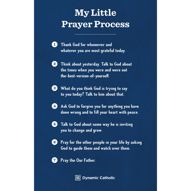 Buy BLESSED My Little Prayer Process (Pack of 20) | Dynamic Catholic